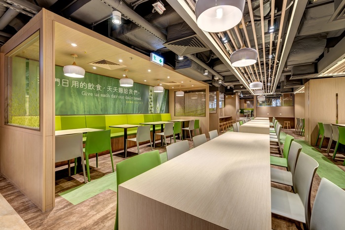 Food Hall at Hong Kong Baptist Hospital | Restaurant & Bar Design Awards