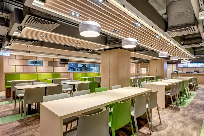 Food Hall at Hong Kong Baptist Hospital | Restaurant & Bar Design Awards