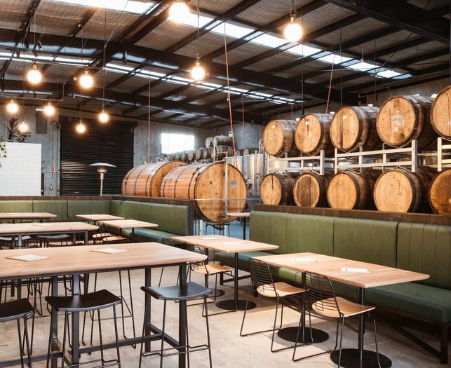 Stockade Brew Co. Barrel Room | Restaurant & Bar Design Awards