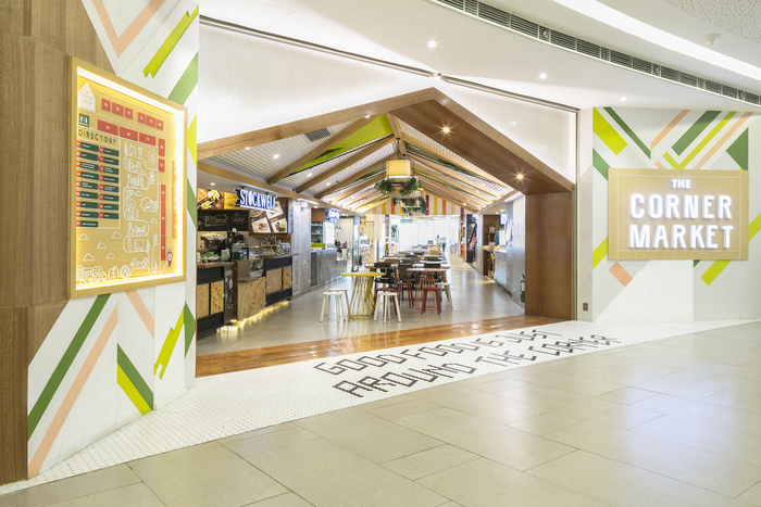 The Corner Market Food Hall | Restaurant & Bar Design Awards