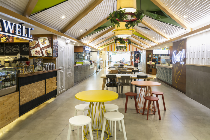 The Corner Market Food Hall | Restaurant & Bar Design Awards
