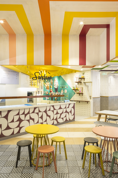 The Corner Market Food Hall | Restaurant & Bar Design Awards