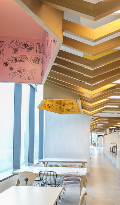 The Corner Market Food Hall | Restaurant & Bar Design Awards