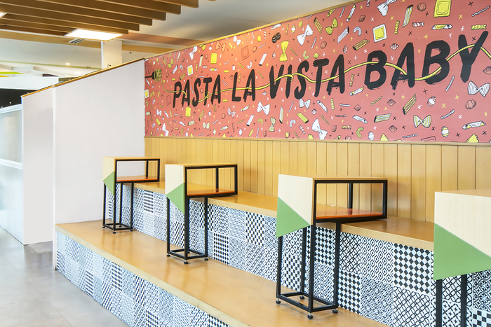 The Corner Market Food Hall | Restaurant & Bar Design Awards